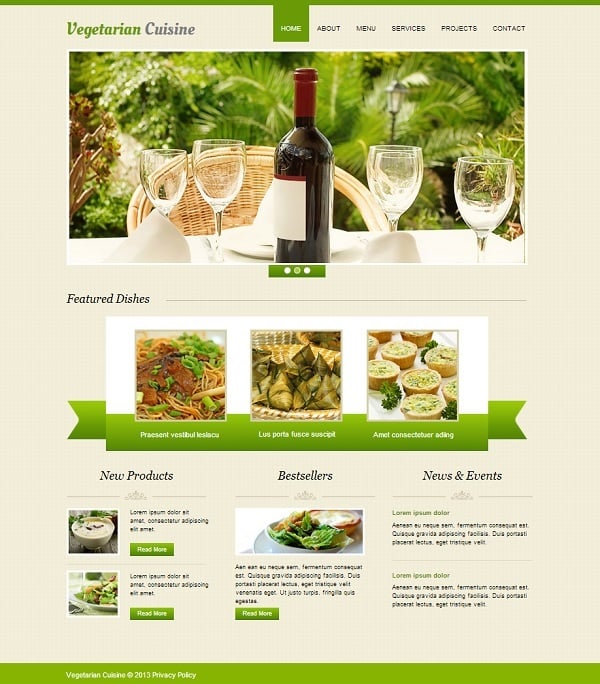 Cooking Website Templates - Delicious Designs for a Perfect Site