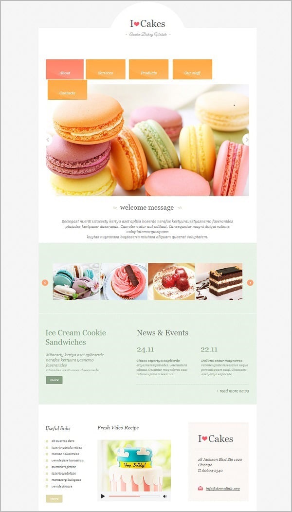 Cooking Website Templates - Delicious Designs for a Perfect Site