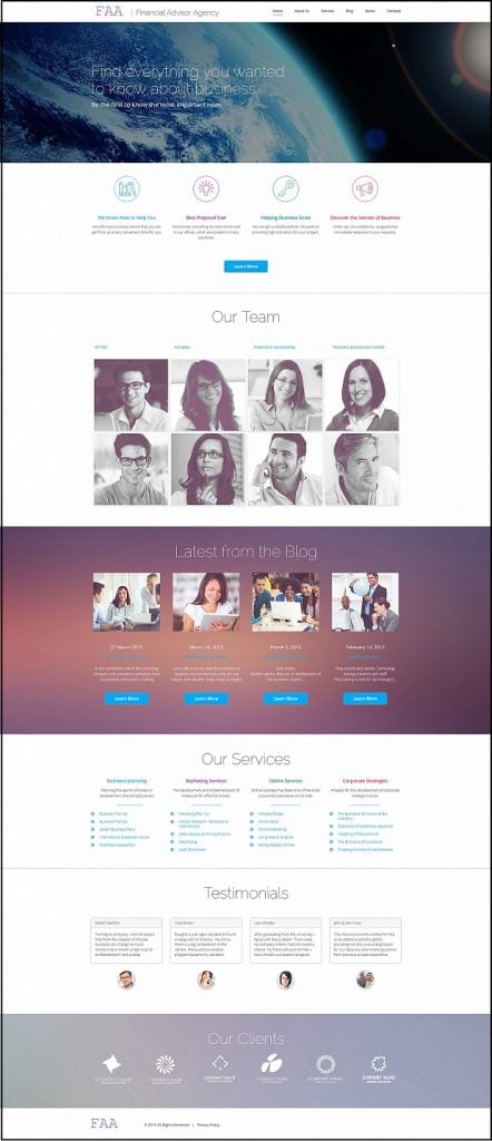 How to Make an Accounting Website: Best Examples