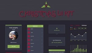 Awesome Collection of Christmas Web Design Freebies