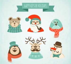 Awesome Collection of Christmas Web Design Freebies