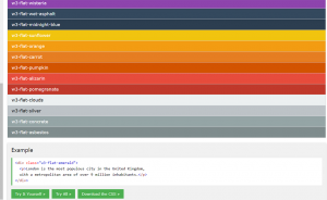 Flat UI Colors in Web Design - Color Combination Guide