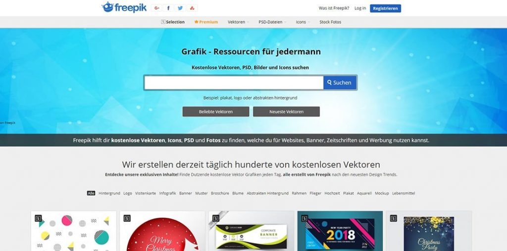 Eine perfekte Vektorgrafik kostenlos finden. So geht’s!