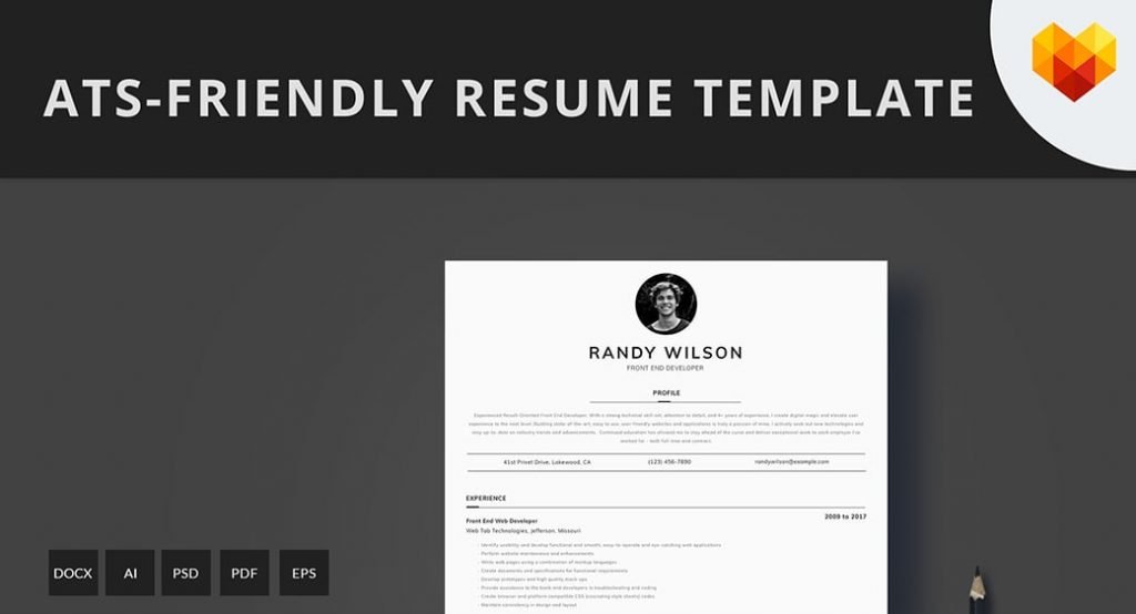 ATS Friendly Resume Template - Format Guide & Sample CV Templates