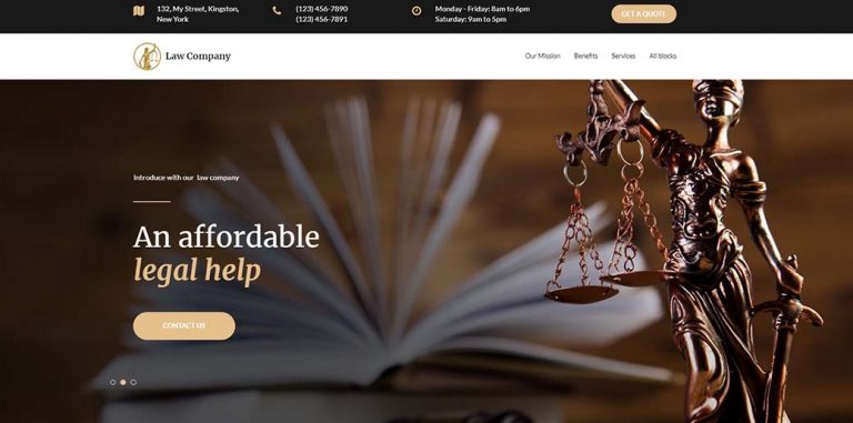 Law Firm Website Design - Best Lawyer Websites 2019