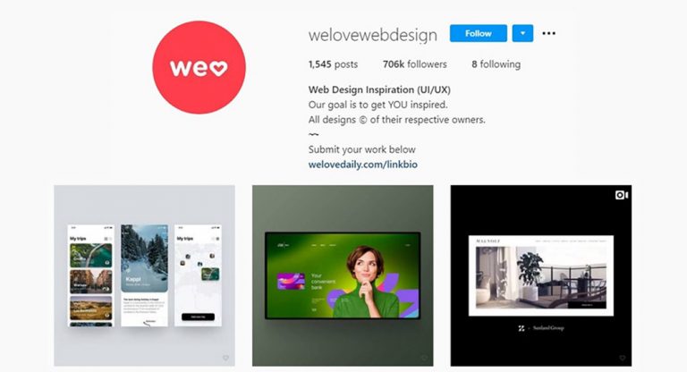 Instagram Web Design - Best Accounts and Hashtags to Follow