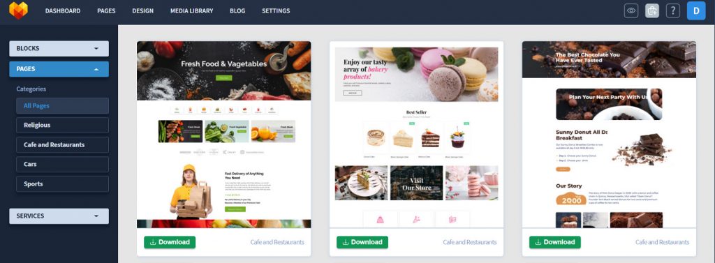 Moto CMS Admin Panel - Meet New Appealing Design