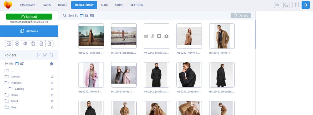 Moto CMS Admin Panel - Meet New Appealing Design