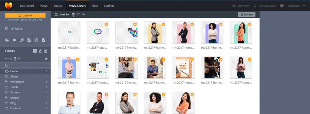 Moto CMS Admin Panel - Meet New Appealing Design