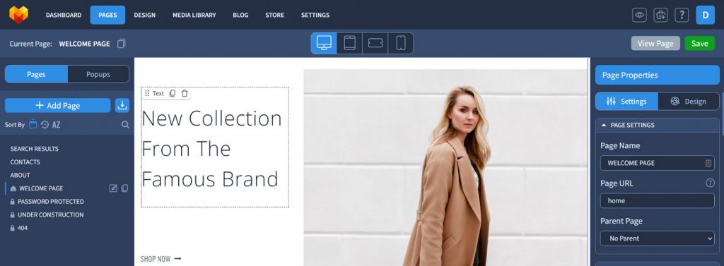 Moto CMS Admin Panel - Meet New Appealing Design