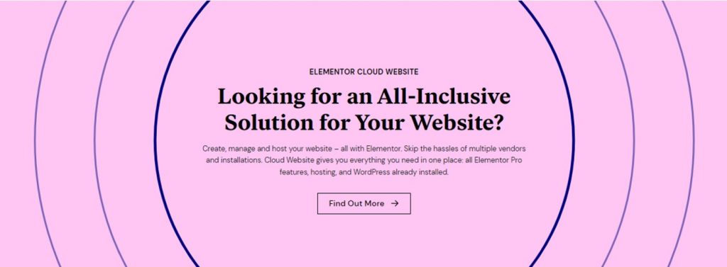 Elementor Cloud Website - Full-Fledged Website Solution
