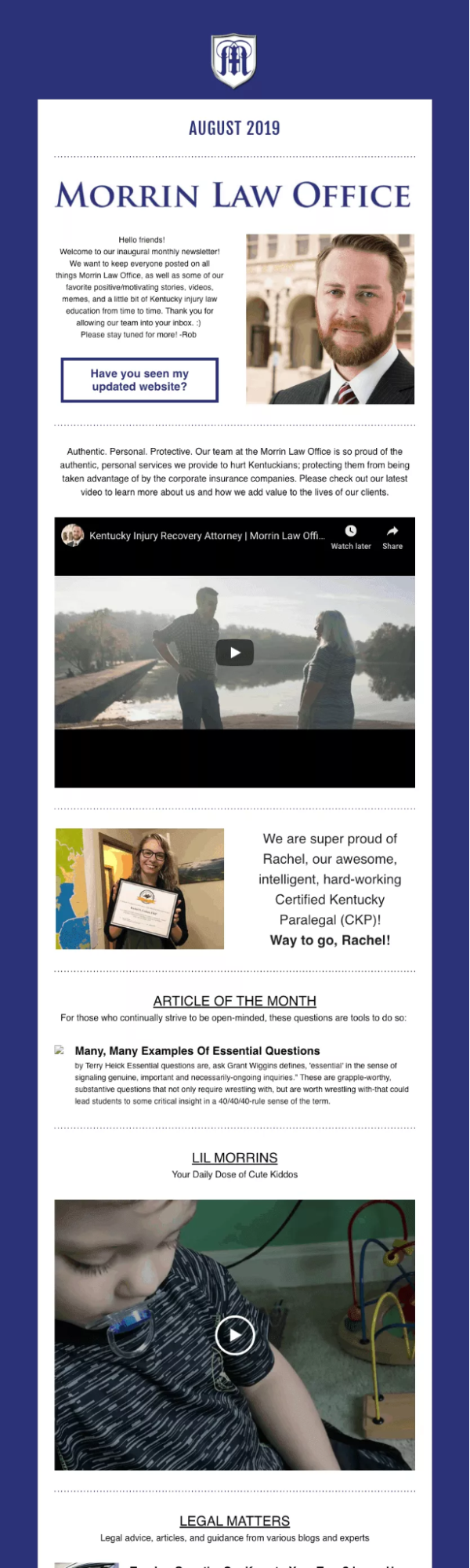 Targeted Email Marketing Campaigns for Law Firms & Attorneys