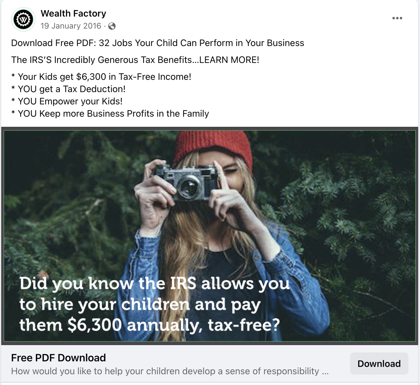 7 Inspirational Facebook Lead Ads examples - MotoCMS Blog