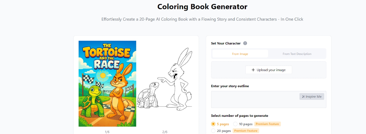 Coloringbook AI Review: Art of Coloring with AI-based Design